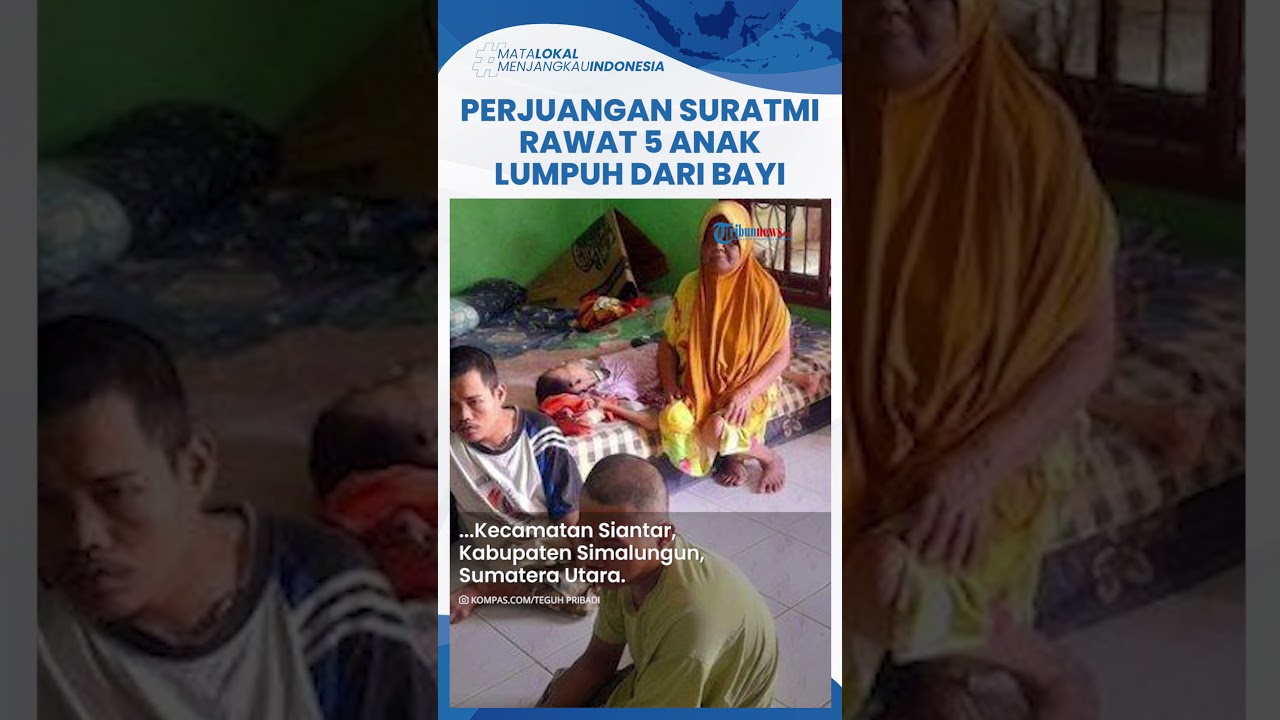 Kisah Pilu Ibu Suratmi Berusia 65 Tahun Rawat 5 Anak Kandung Lumpuh ... Kisah Pilu Ibu Suratmi Berusia 65 Tahun Rawat 5 Anak Kandung Lumpuh ...