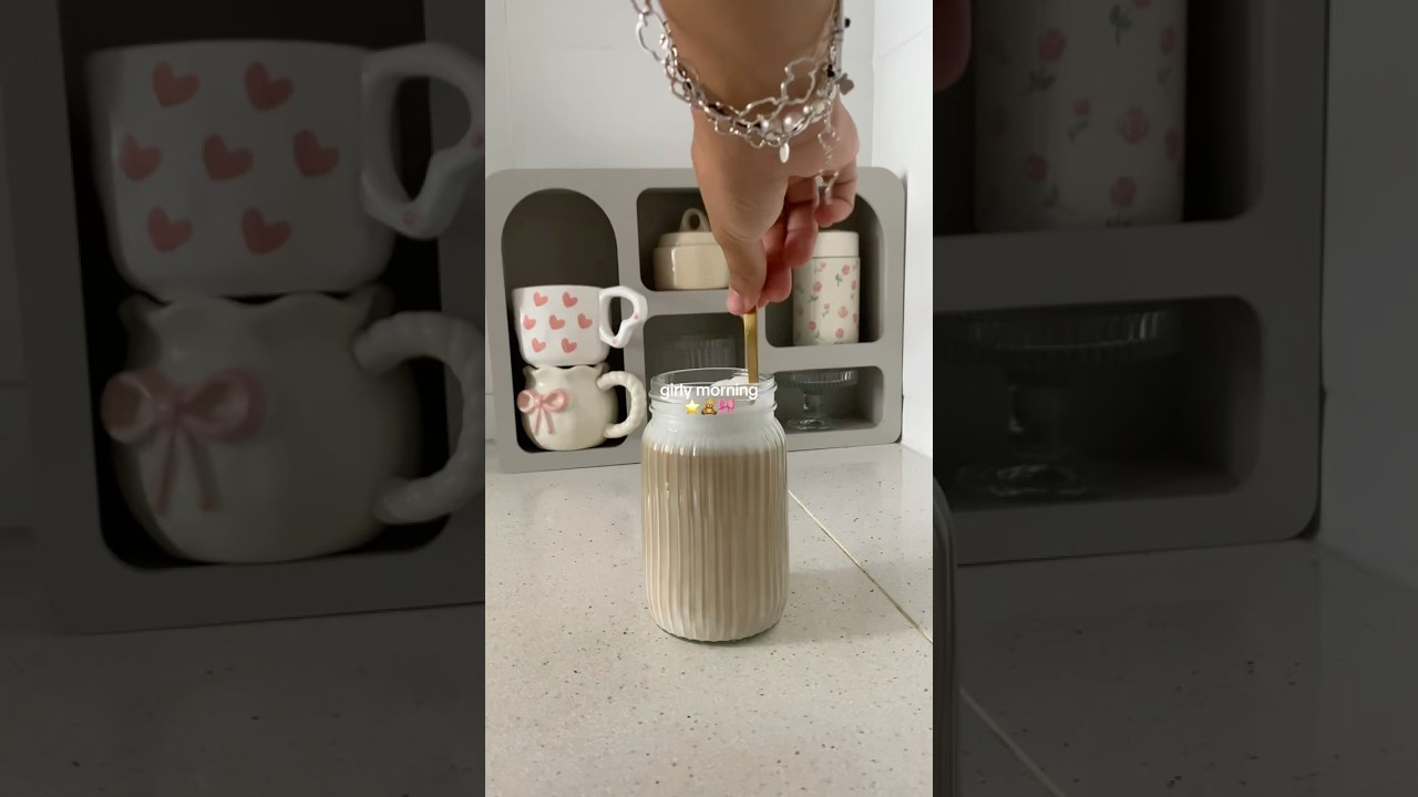 MY GIRLY MORNING ROUTINE ☕🧸🌸 | soft life + slow day aesthetic #morningroutine