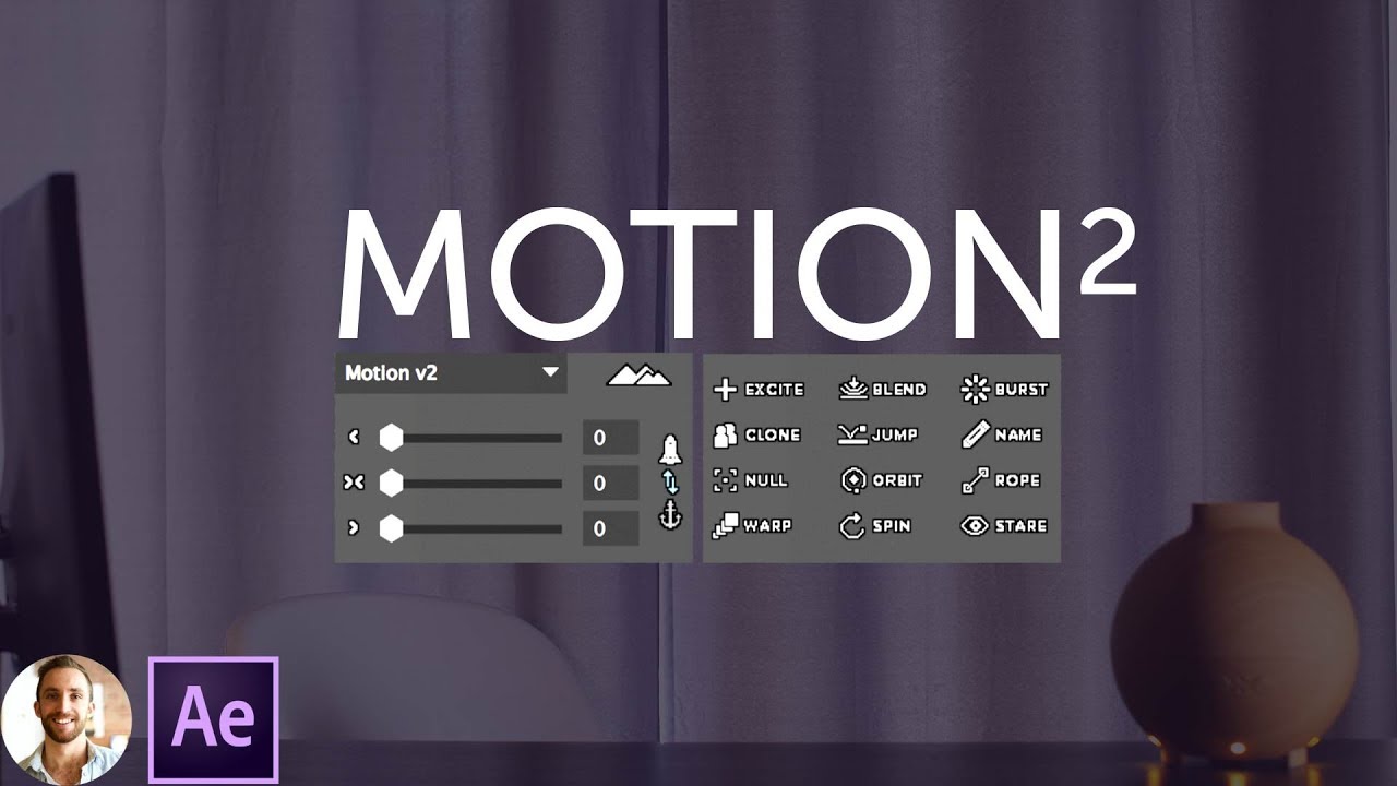 Great Plugin for After Effects - Motion 2