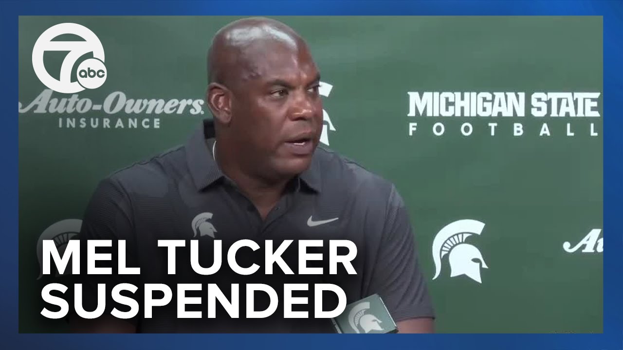 Mel Tucker suspended as MSU football coach for alleged sexual harassment investigation