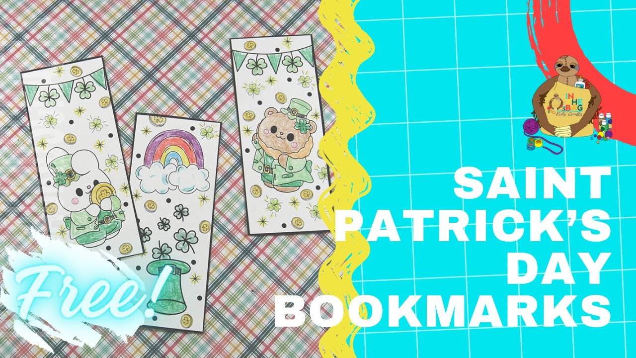 St. Patrick's Day Printable Bookmarks (FREE)
