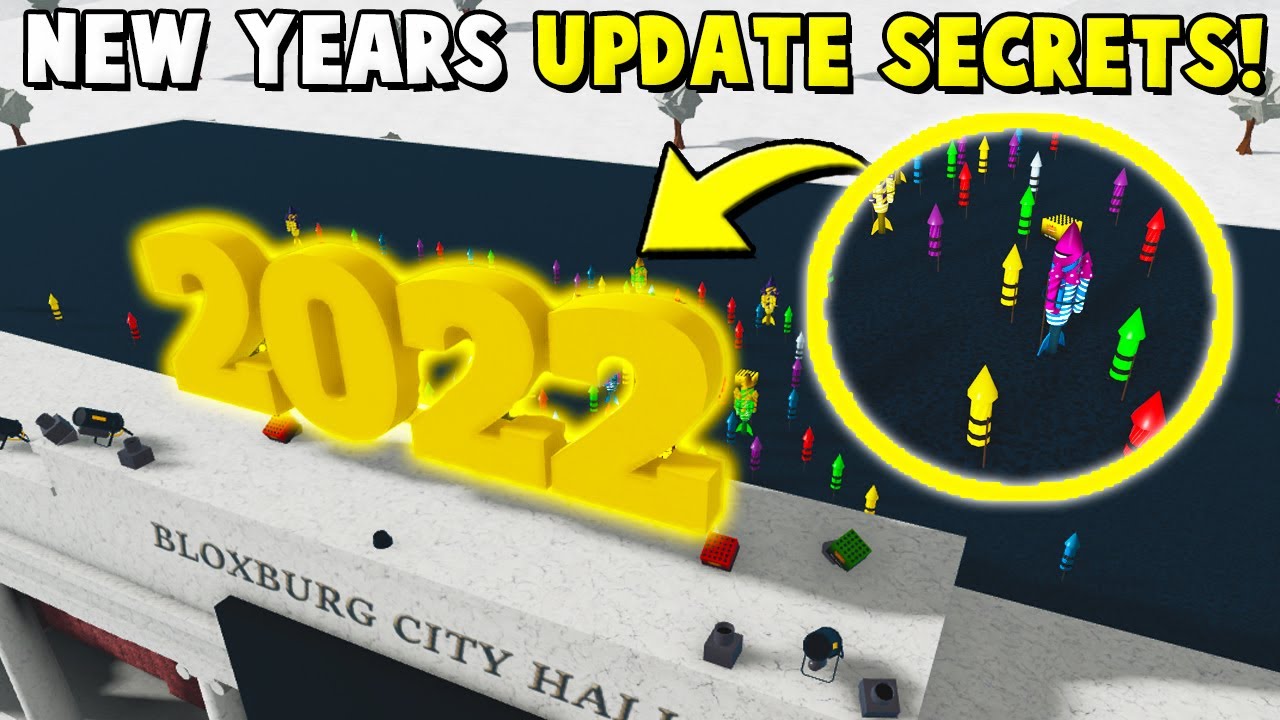NEW Bloxburg NEW YEAR'S Update SECRETS You Didn't Know! *2022* (Roblox)
