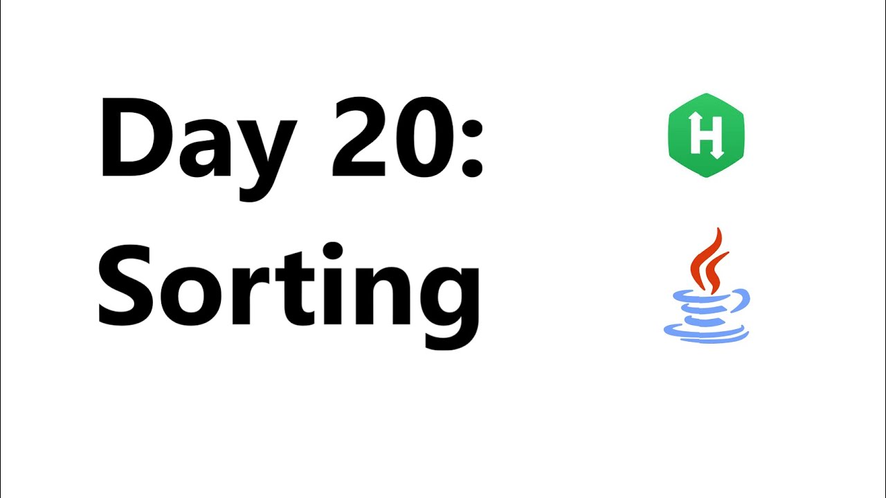 Hackerrank Day 20: Sorting Solution - Java 8| 30 Days Of Code Hackerrank