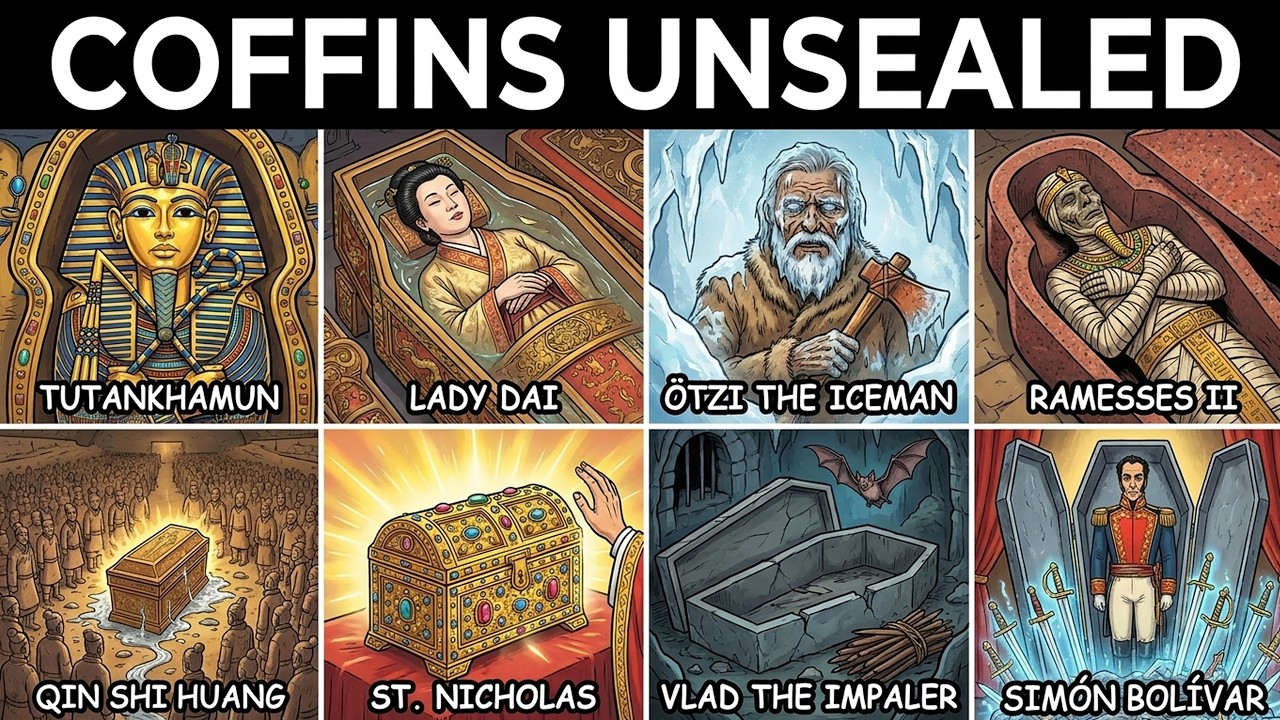 12 Sealed Coffins That Contained Something Impossible