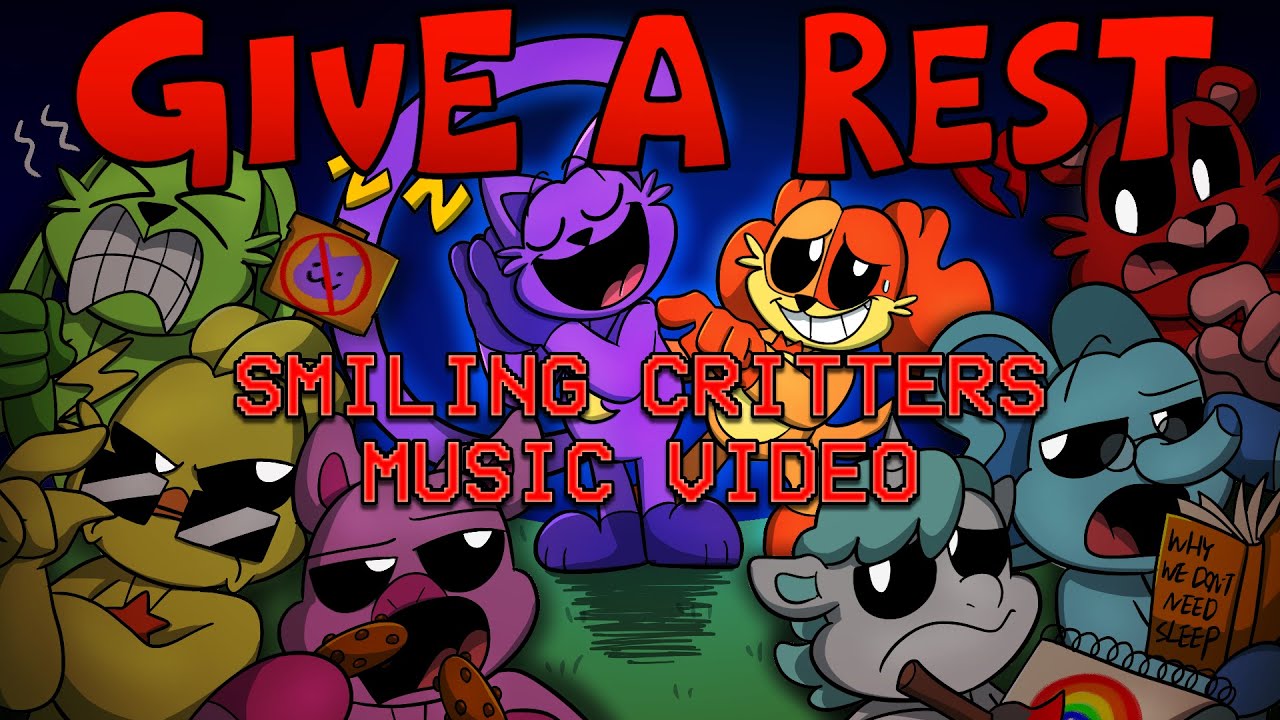 Give A Rest by RecD - Catnap & Smiling Critters Poppy Playtime Fan Song (