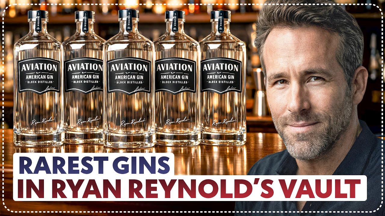 6 Rarest Gins in Ryan Reynold's Insane Gin Collection