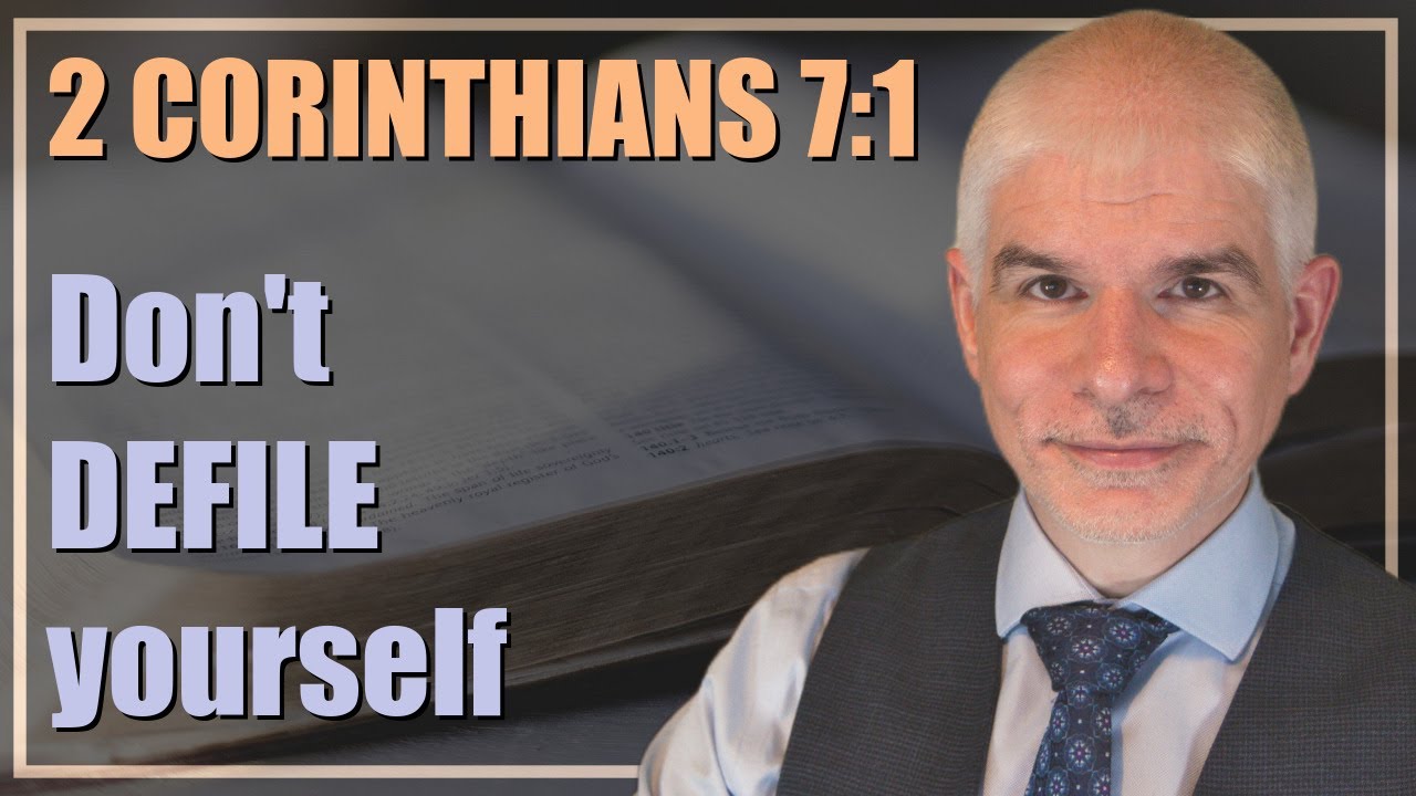 How to be holy - 2 Corinthians 7:1 | 2-minute daily bible meditation