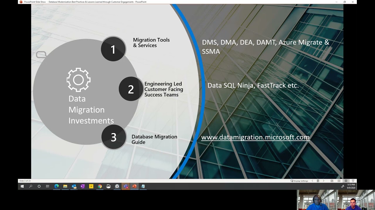 Database modernization best practices & learnings