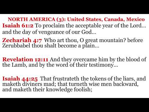 Awaken to Global Intercession for North-America, South-America, Australia & Middle East