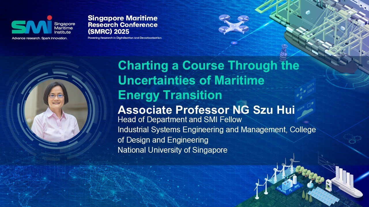 SMRC 2025: Presentation by Associate Professor Ng Szu Hui, National University of Singapore