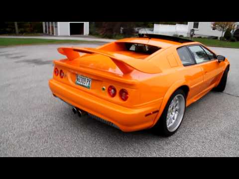 Lotus V8 Turbo Esprit for sale Chrome Orange (SOLD)