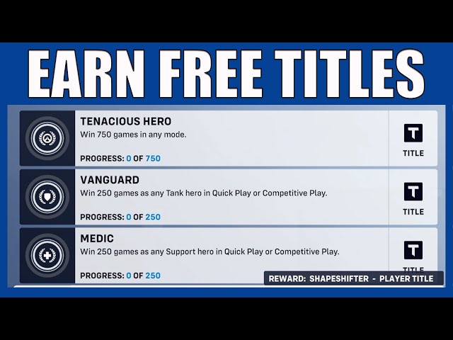 All Prestige titles in Overwatch 2 and how to earn them