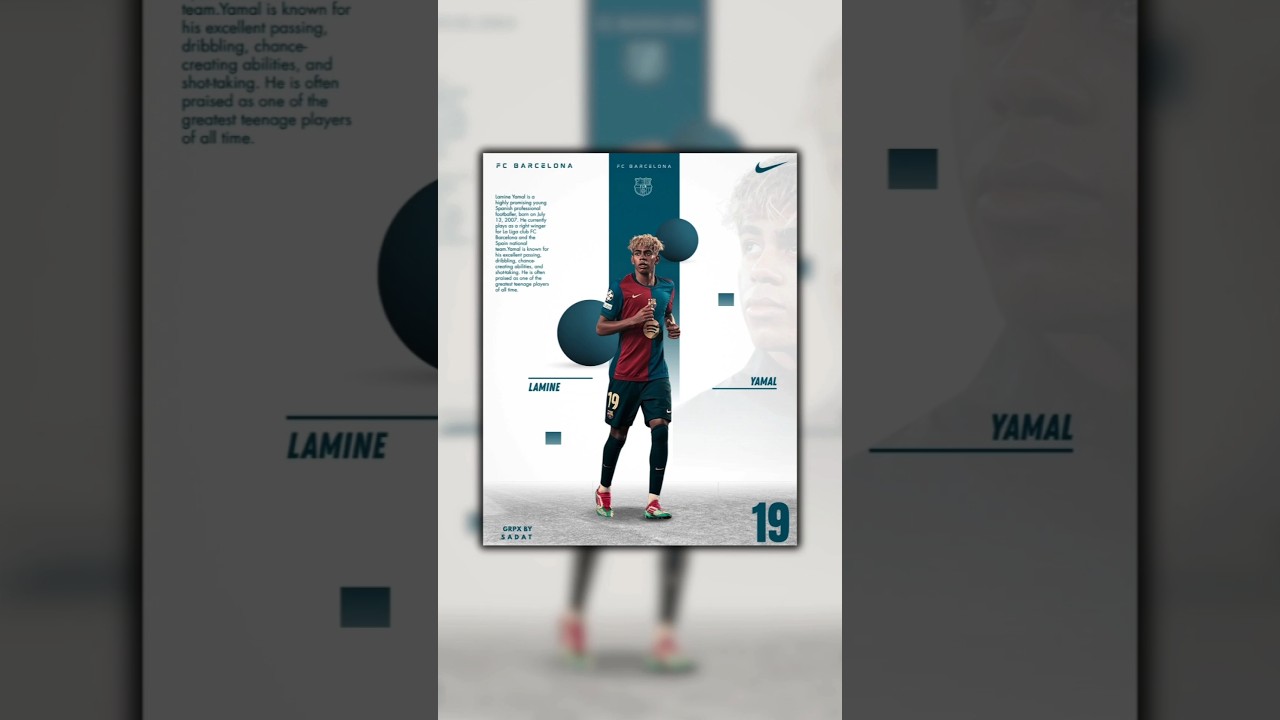 turning a random photo into poster using canva #canva#canvapro#posterdesign#graphicdesign #football