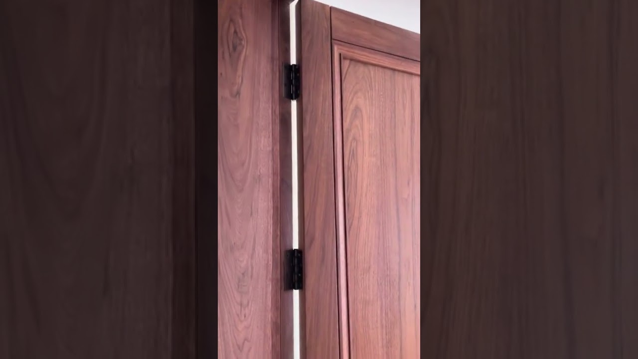 Walnut solid wood Interior Doors #interiordesigner #interiordesign #carpenter #woodworking #doors