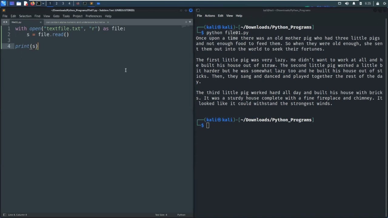 Replace word | Python | Leisure Codes