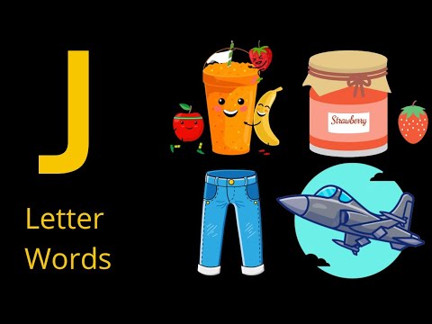 Part(10) 10 Words Starting with letter J | Letter J words | Words that starts with J