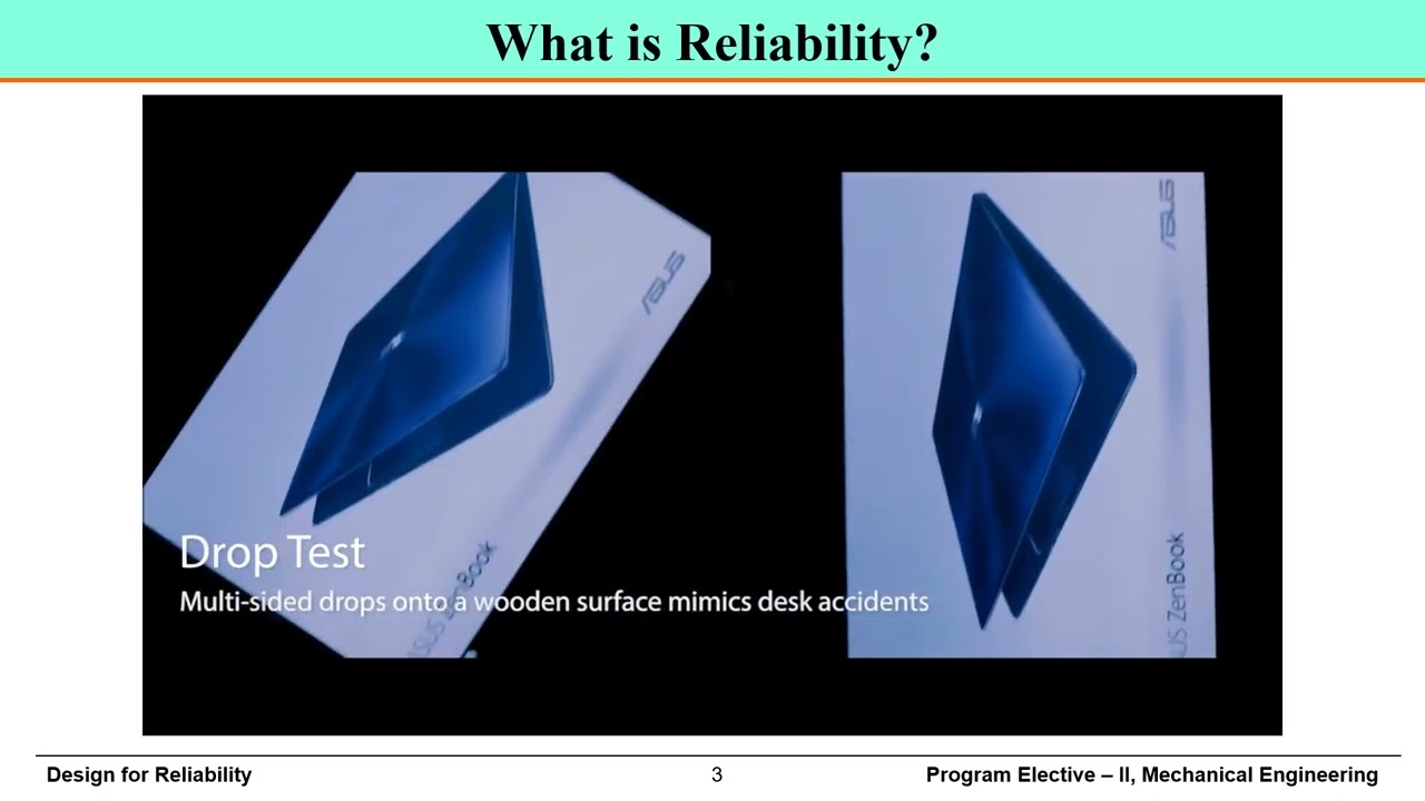 Design for Reliability   Course Overview