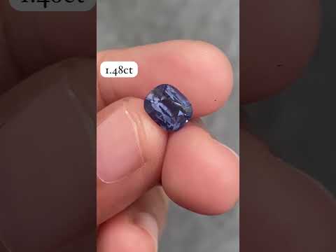 Unique Most Beautiful Blue Spinel1.48 Crt Origin Tanzaniya Most Valuable Stamps & the World Price DM