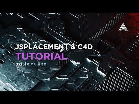 Circuit Board Displacement in JSplacement & Cinema 4D