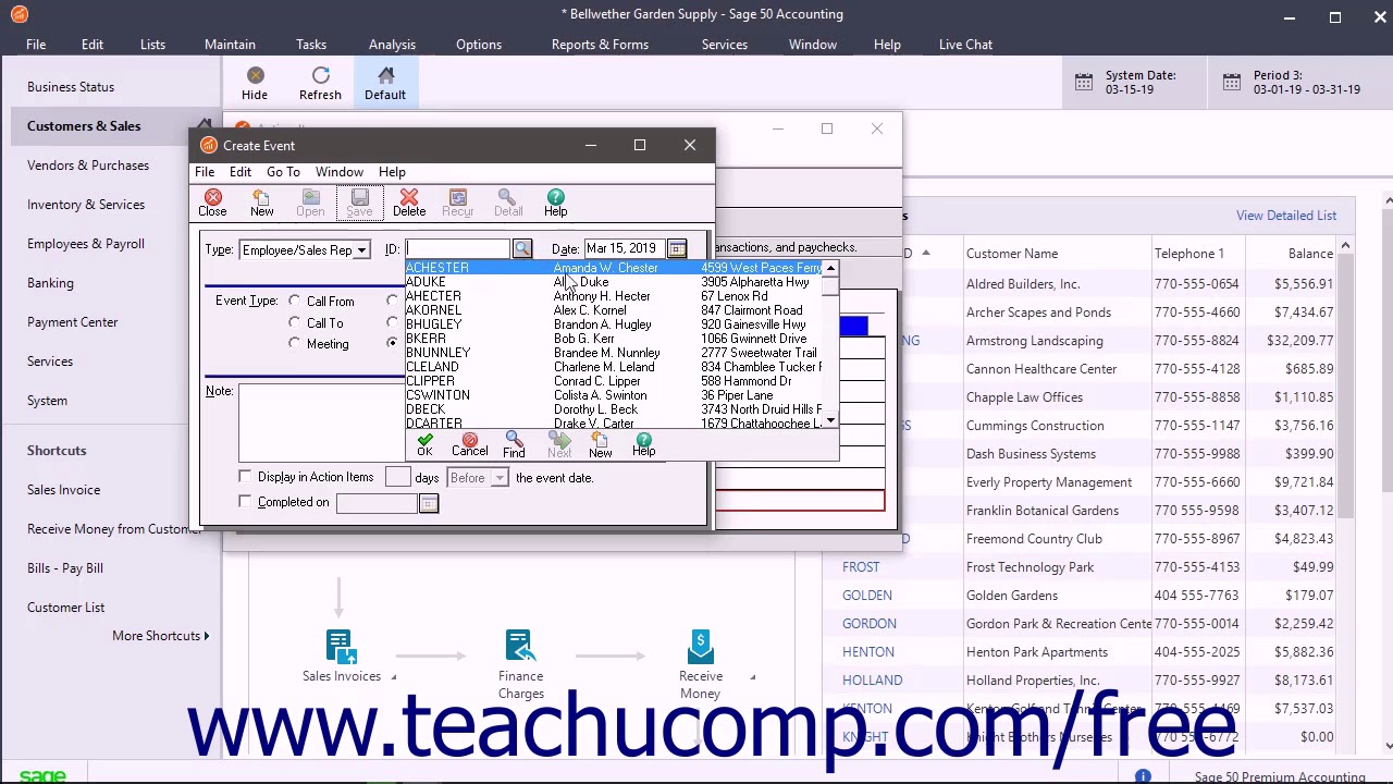 Sage 50 2018 Tutorial Events Sage Training