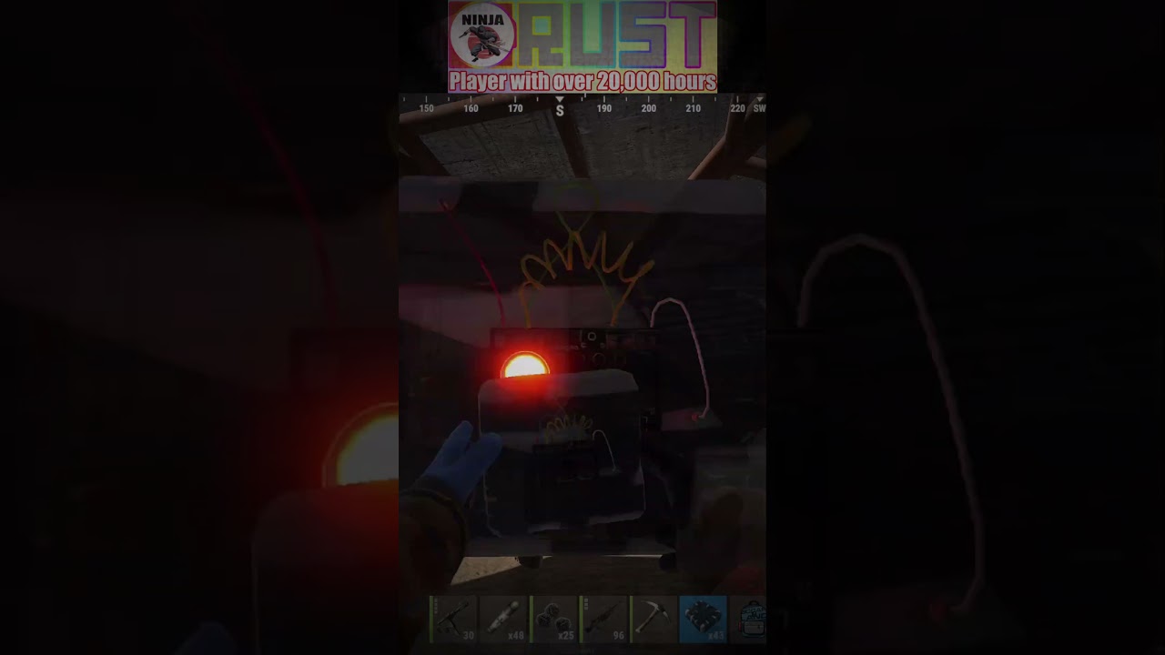 BASE RAID GONE WRONG (I STILL WON) #Rust #shorts