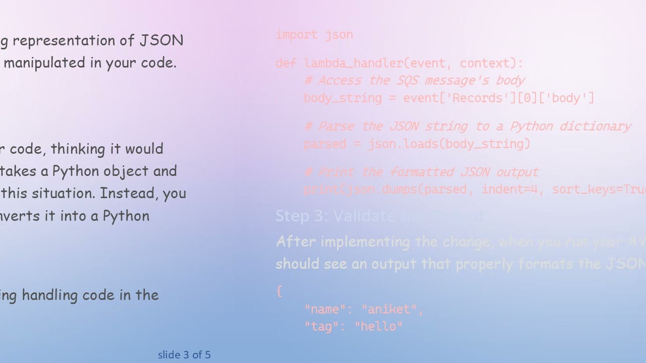 How to Parse AWS Lambda Event JSON with Python