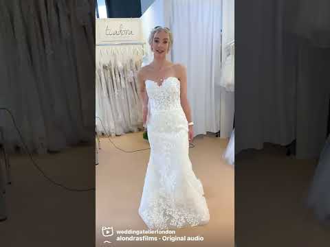 LAZARO WEDDING DRESS.