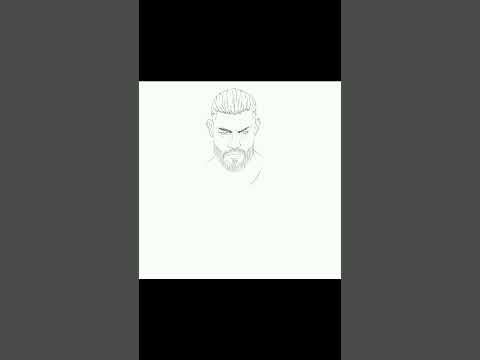 Roman Reigns Art  The Tribal Chief #fanart #shorts #romanreigns #otc #artshorts #wwe #raw #smackdown
