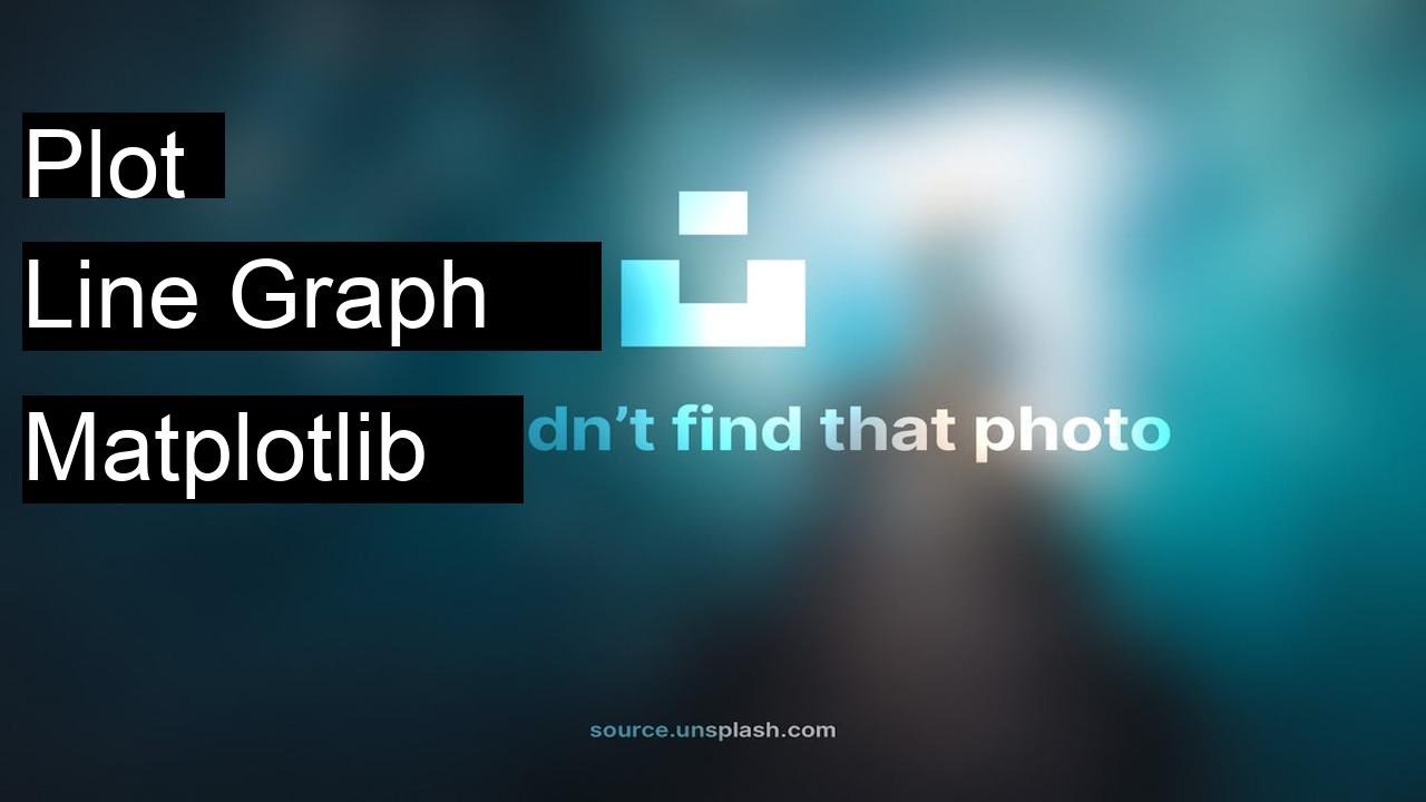 How to plot a simple line graph using Matplotlib in Python for machine learning purposes?