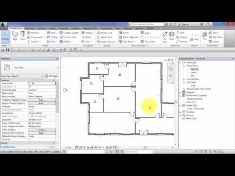 Module 8: Unit 8: Revit Architecture: Rooms Video Lecture - Design Softwares