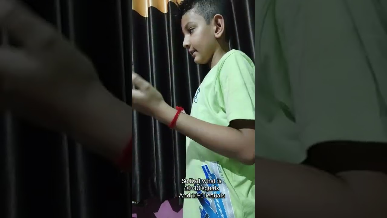Boy Tricks Dad With Math #Shorts