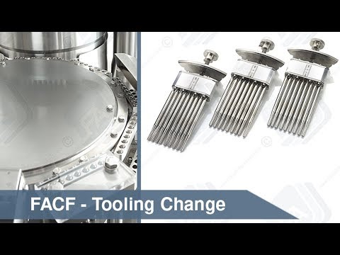 Automatic Capsule Filler Machine - FACF - Tooling Change