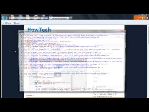 How to View Website Source Codes