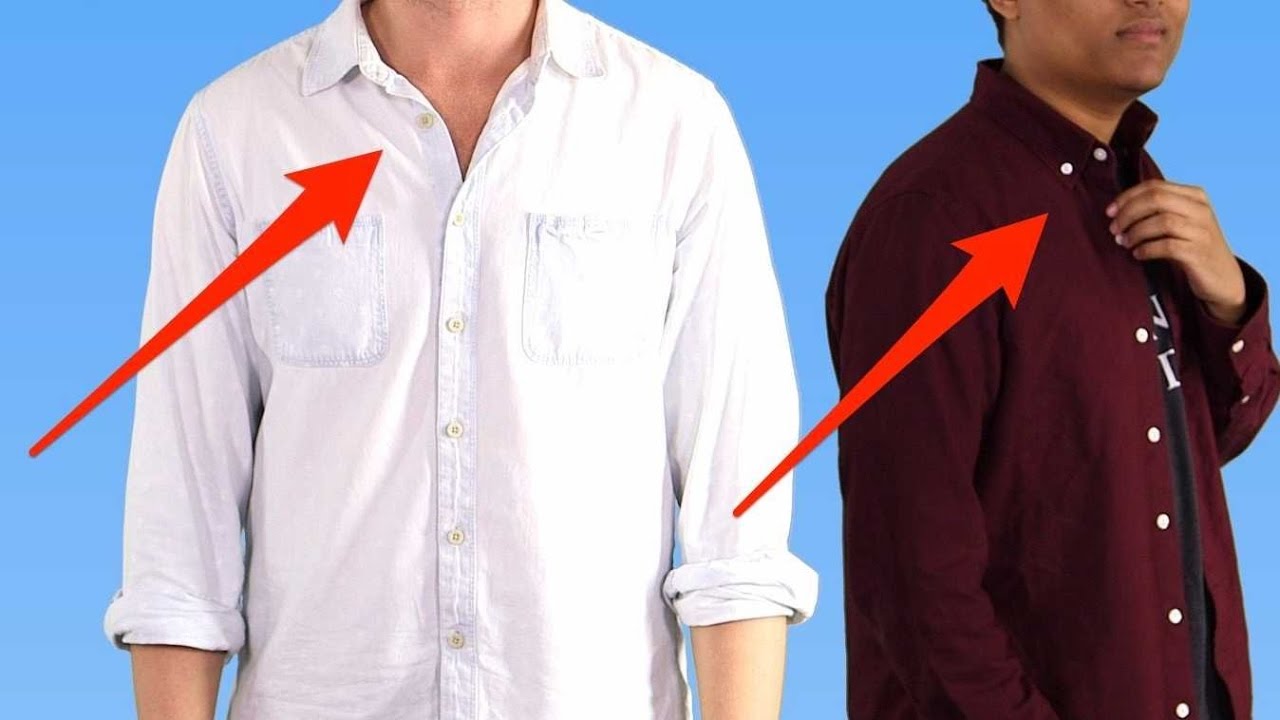 The Difference Between A Button-Up And A Button-Down-Shirt