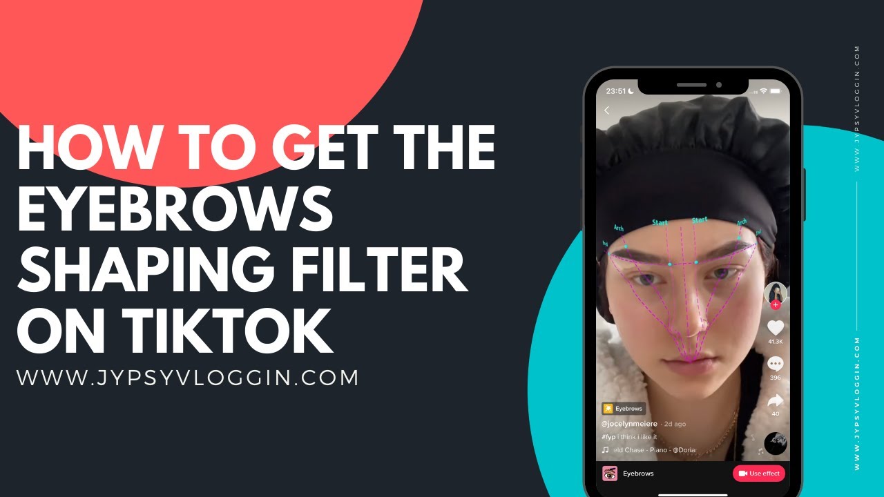How to get the Eyebrows Shaping filter on TikTok