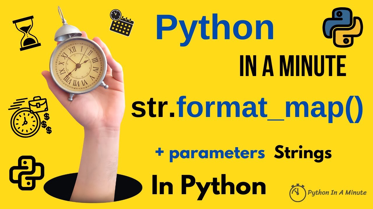str.format_map(mapping) - Format Python Strings Using a Mapping