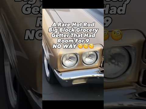 Why the 1970 Chevy Chevelle Wagon Is Every Muscle Car Lover's Dream! Rare Chevrolet