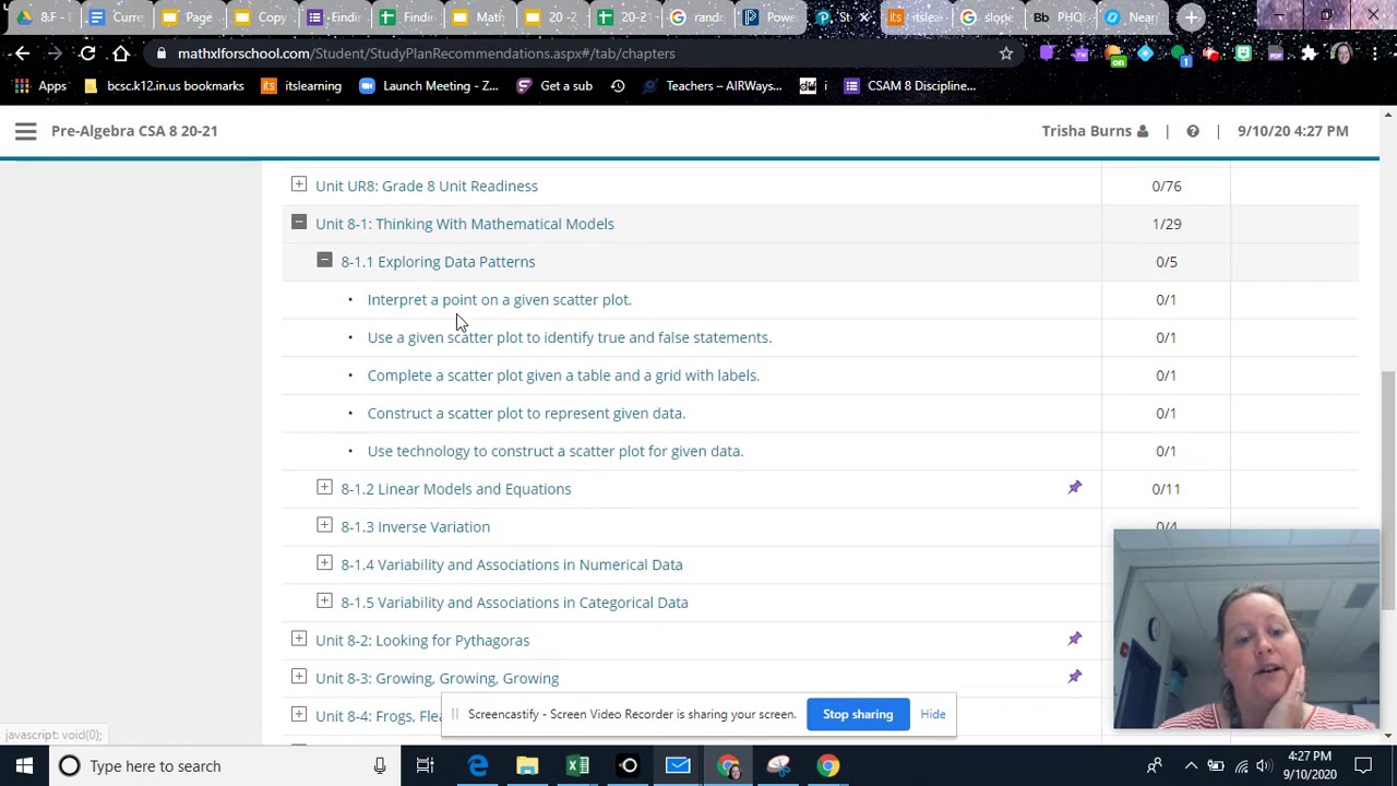 How to use study plan in mathxlforschool.com