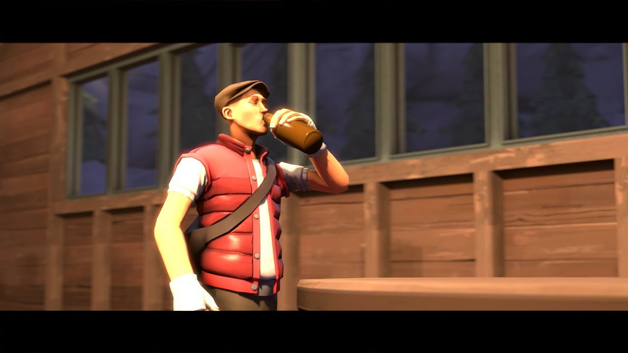 [SFM] Scout Drinks Beer - Animation Workflow