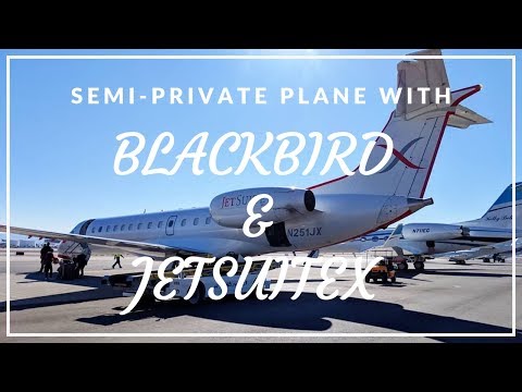 How We Flew Semi Private on JetSuiteX and Blackbird to Las Vegas