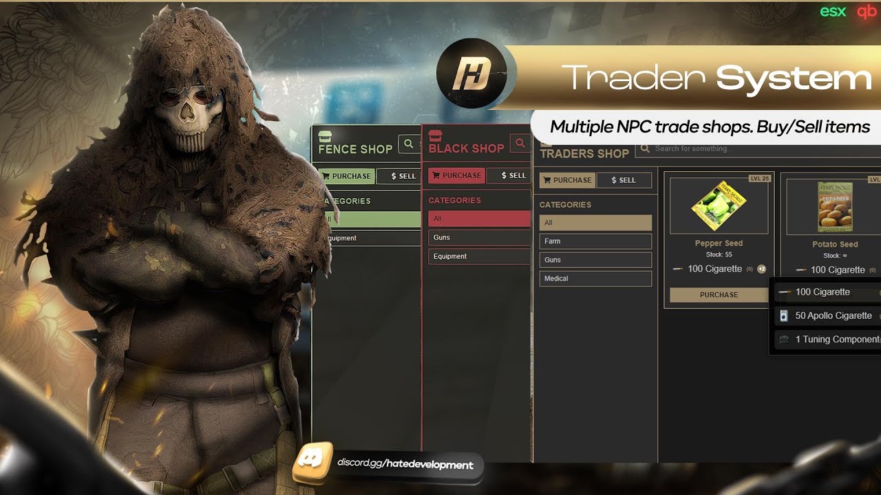 Trader Shop [NPC PLAYER] - FiveM Releases - Cfx.re Community