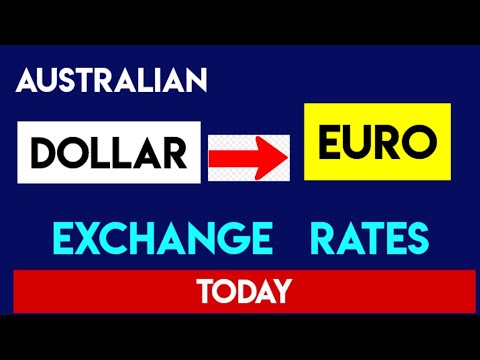 1 AUD to EUR - Convert Australian Dollars to Euros Currency Exchange Rate Today 05 September 2024
