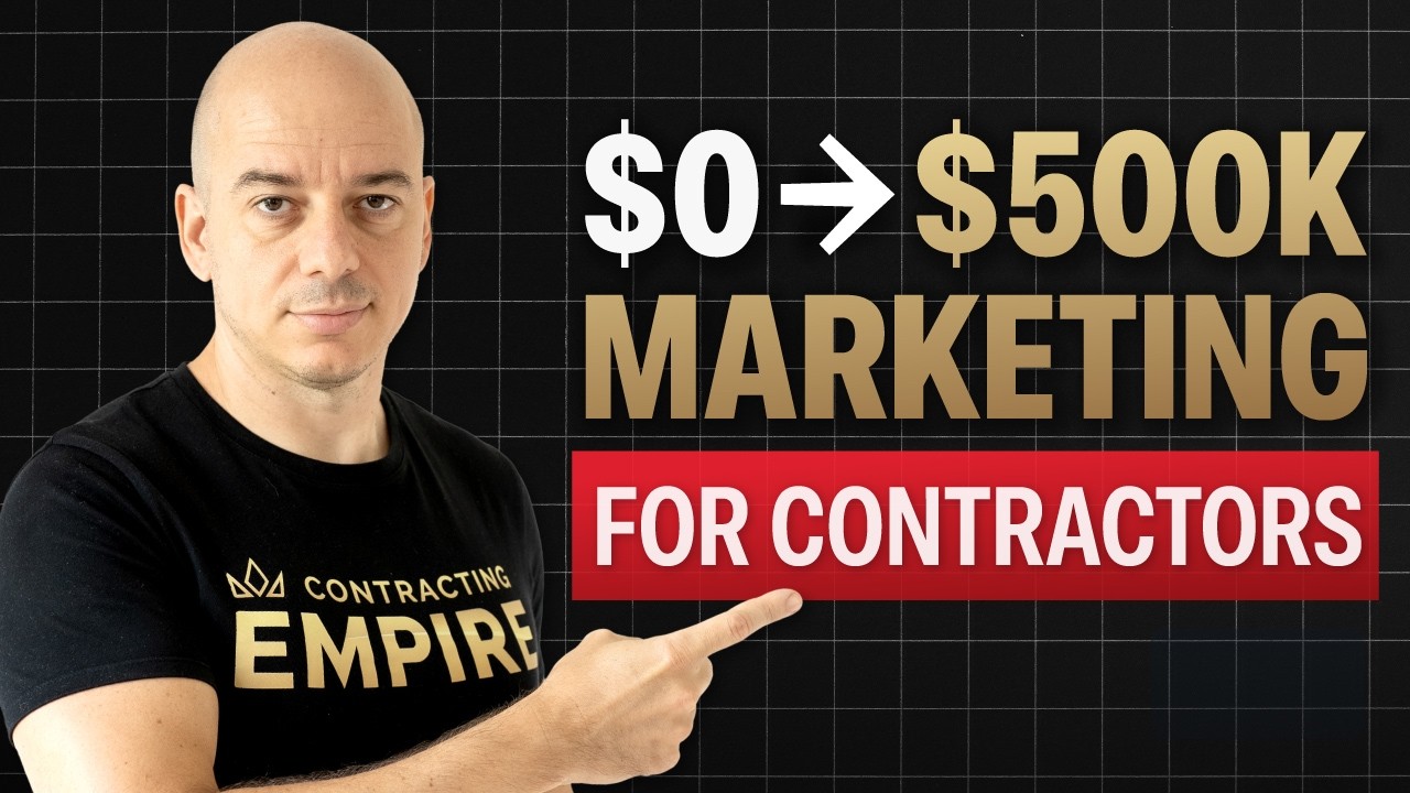 7 Free Marketing Steps to Your First $500K as a Contractor