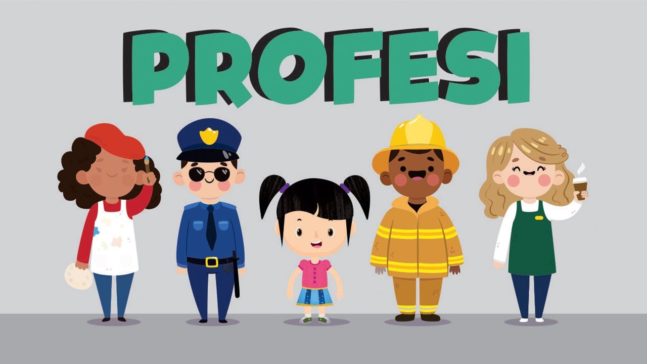 Belajar Membaca Nama-nama Profesi Bagian 1 | Bunbun Learning Profession ...