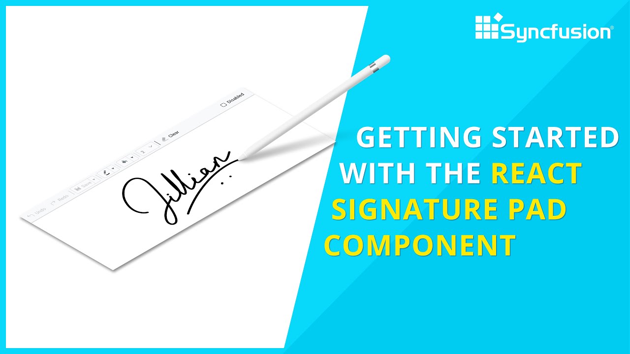 Getting Started with the React Signature Pad Component