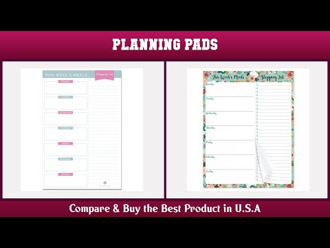 Top 10 Planning Pads to buy in USA 2021 | Price & Review