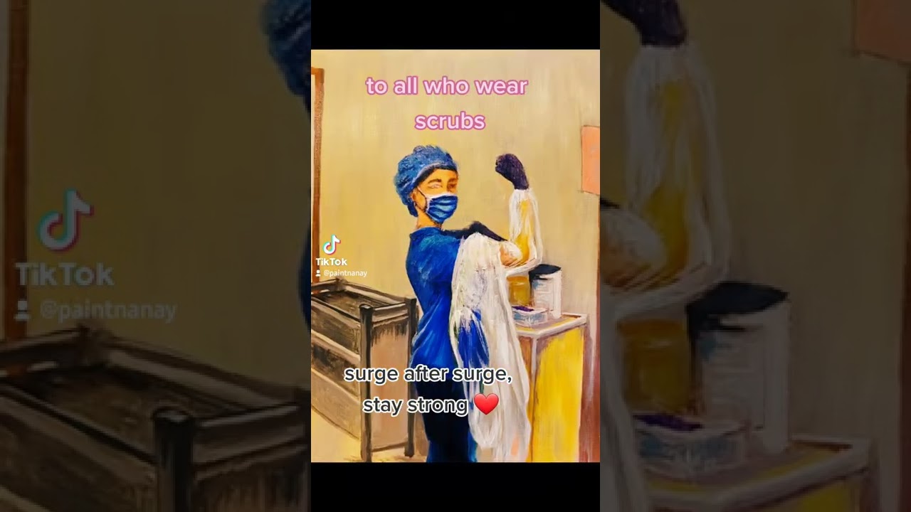 to all who wear scrubs #nurses #pandemic #hero