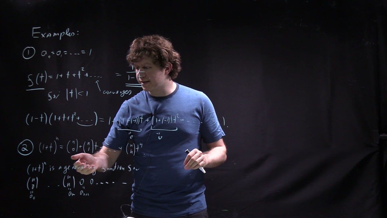 Lecture 1.7: Generating Functions