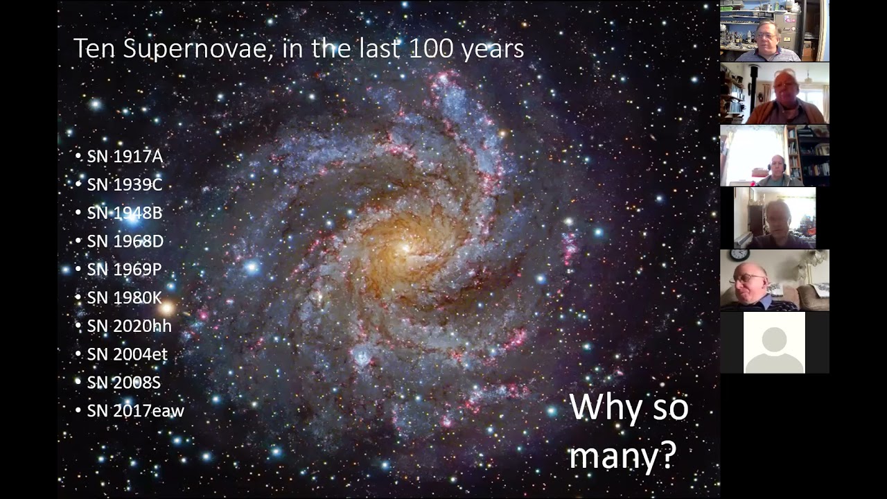 Once Around the Fireworks Galaxy
