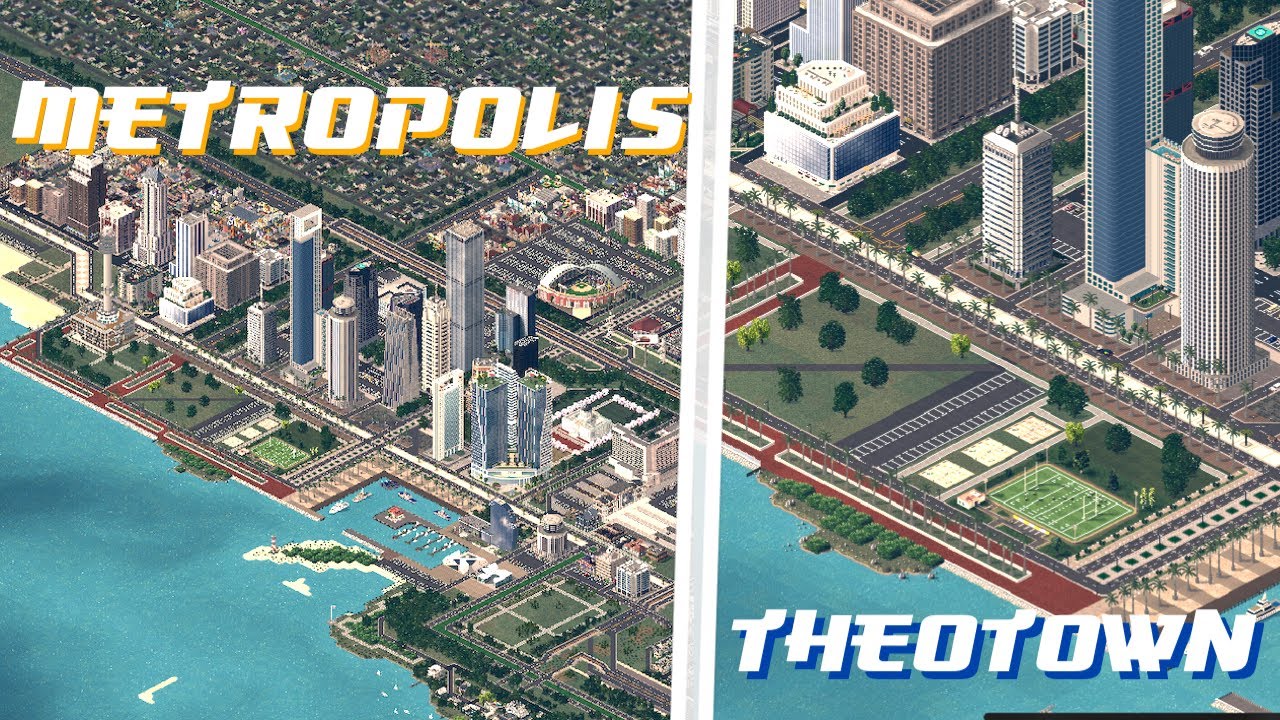 Huge City - Theotown | Timelapse